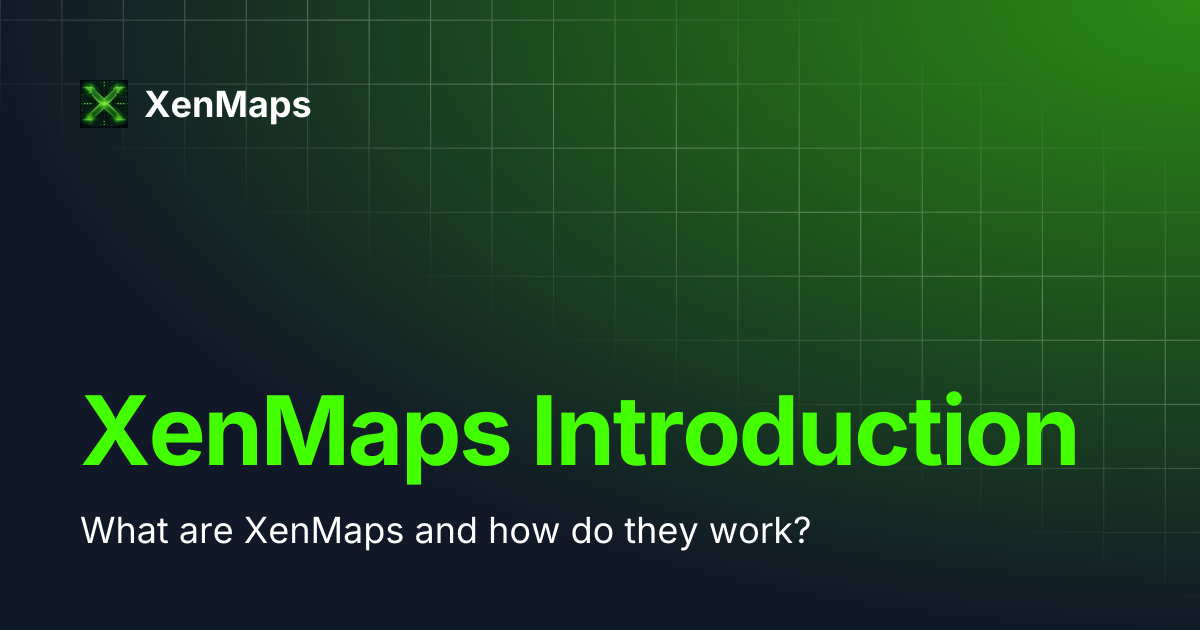XenMaps Introduction | XenMaps